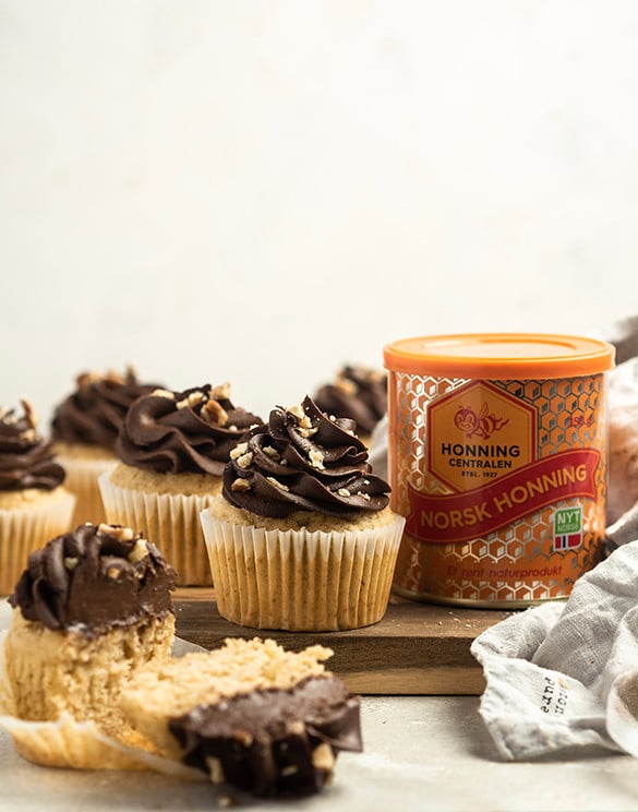 Honning- og bananmuffins - Honningcentralen